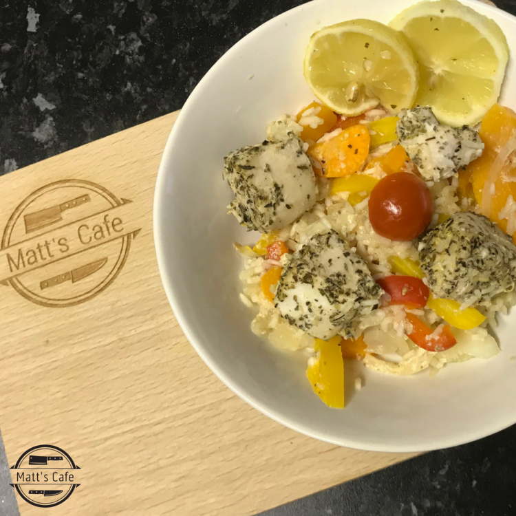Slimming World Lemon Chicken Rice Traybake (Syn Free) | Matt's Cafe