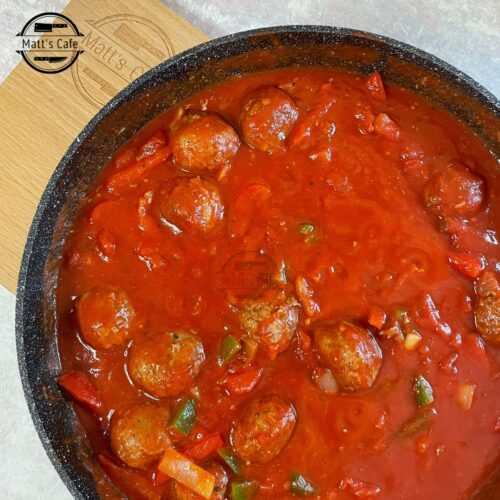 Slimming World Low Syn Baked Meatballs | Recipe | Matt's Cafe